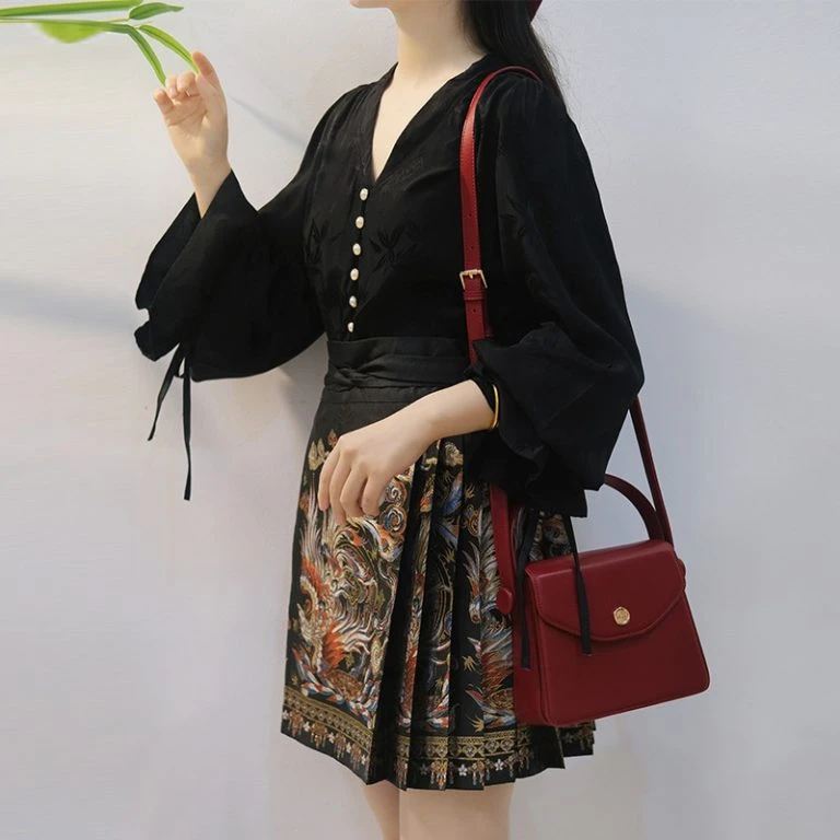 Short Hanfu Dresses, Mini Chinese Skirts for Sale - Newhanfu